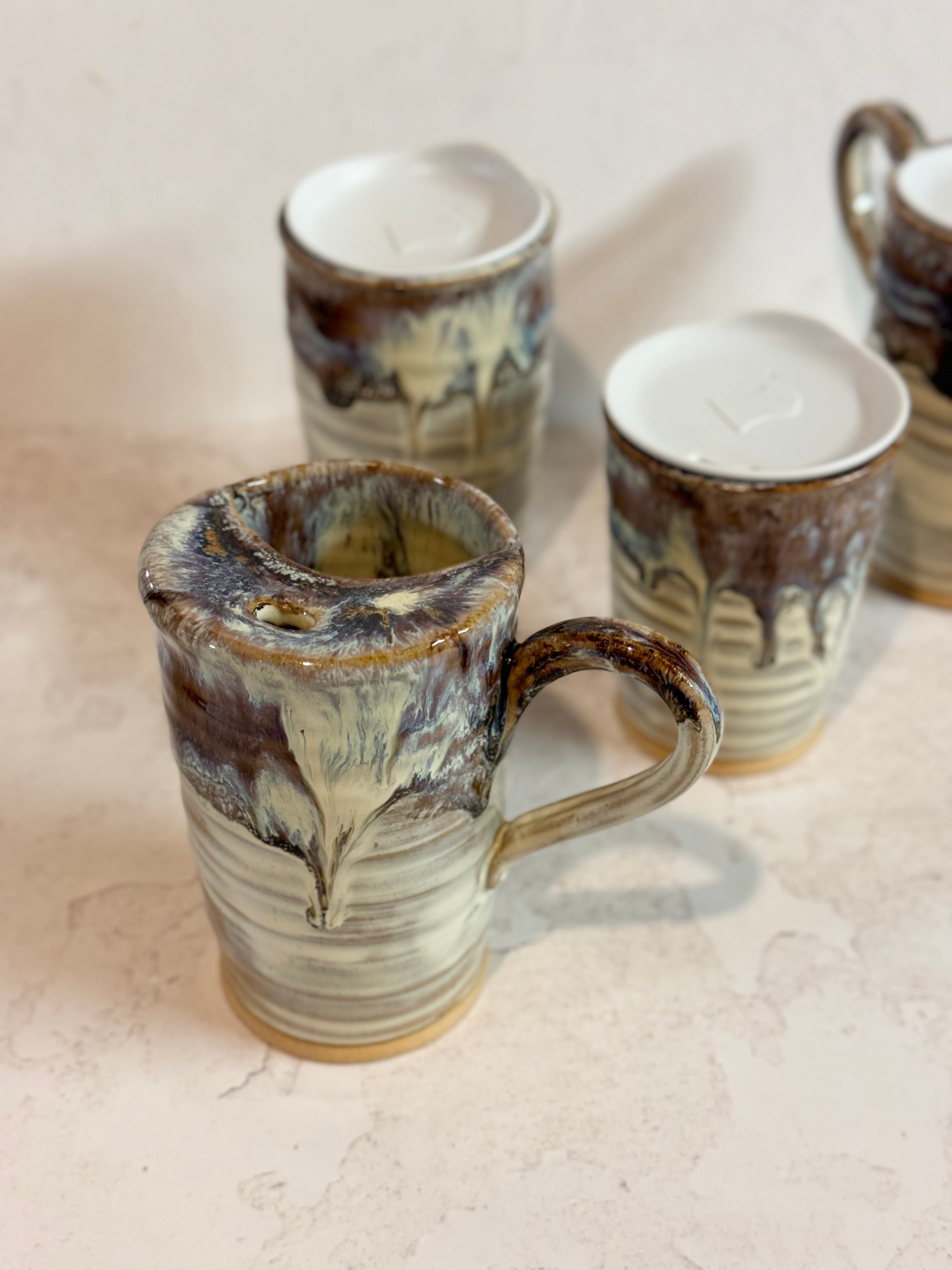 To go mugs – Maple Leaf Pottery LLC
